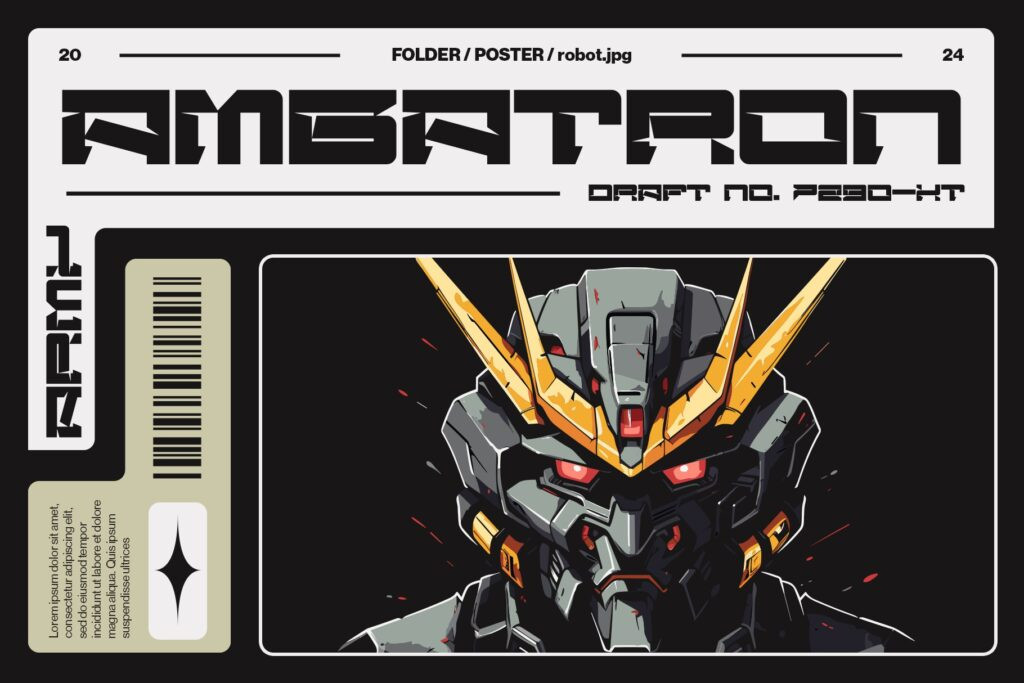 CORET - Futuristic Display Font - Coolest Font