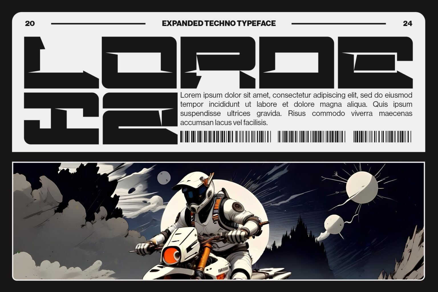 CORET - Futuristic Display Font - Coolest Font